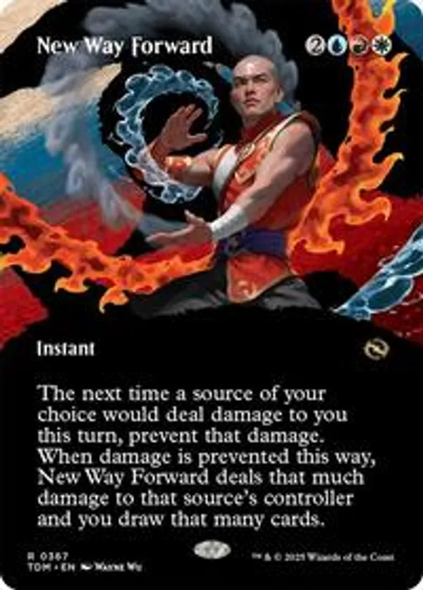 New Way Forward (Borderless) • Tarkir: Dragonstorm (TDM) #367