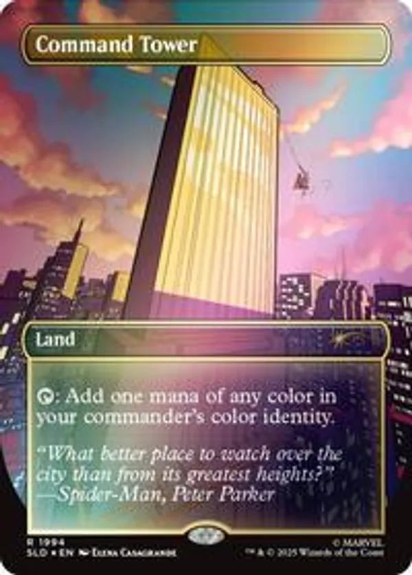 Command Tower (1994) (Rainbow Foil) • Secret Lair Series (SLD) #1994
